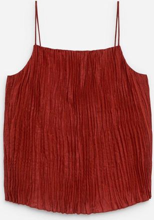 Arket Crinkle-Trägertop -Orange