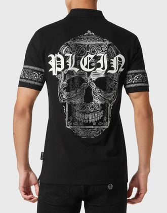 Philipp Plein Poloshirt Paisley