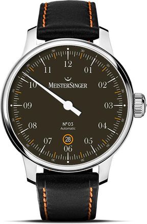 MeisterSinger N 03 40 mm Automatik Herrenuhr DM902C