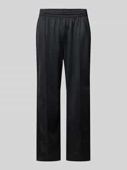 adidas Originals Baggy Fit Sweathose aus Baumwoll-Mix mit B&uuml;gelfalten