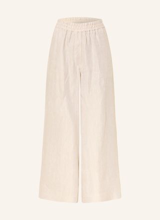 Max Mara Weekend Max Mara 7/8-Hose Felino Aus Leinen beige