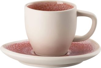 Arzberg Rosenthal 21540-405254-64715 Junto Rose Quartz Espressotasse 2tlg