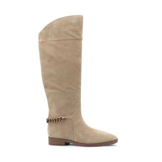 Guess Joicy Suede High Boot - - Shoes - Damen - Beige - 41 EU