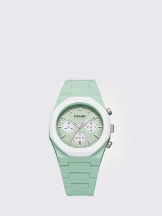 D1 Milano Montre bicolore en polycarbonate &agrave; motif abstrait