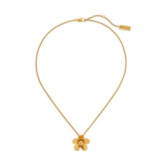 Marc Jacobs Mini G&auml;nsebl&uuml;mchen Anh&auml;nger Halskette - - Accessories - Damen - Gelb - ONE SIZE