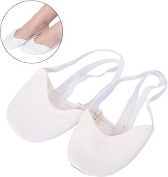 Beaupretty Chaussettes de Danse Antidérapantes Blanches S Respirant pour Yoga Ballet et Danse Intérieure