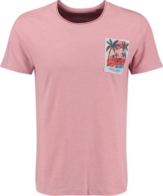 Key Largo Herren KLVIBES Round T-Shirt, Dusty Rose Mel. (1338), XL