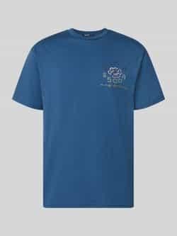Scotch & Soda T-Shirt mit Label-Print und Rundhalsausschnitt