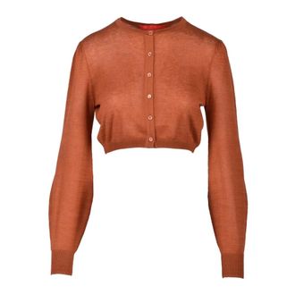 Wild Cashmere Strickjacke - - Knitwear - Damen - Braun - S
