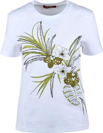 Max Mara Femme, Tops, Blanc, Taille: 42 FR Studio T-shirt