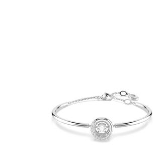 Swarovski Femme, Accessoires, Gris, Taille: ONE Size Bracelet Transparent Exquis pour Adulte