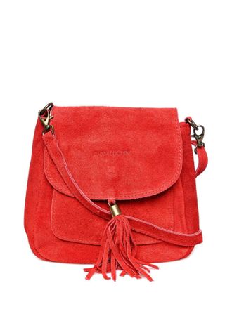Anna Luchini Rot Rindsledertasche