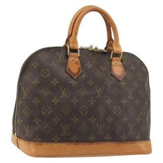 Louis Vuitton Pre-owned Toile sacs-louis-vuitton - Femme - Pre-owned - Brun - Taille: ONE Size