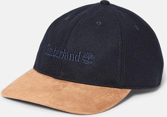 Timberland Baseballcap aus Wolle in Dunkelblau, Blau