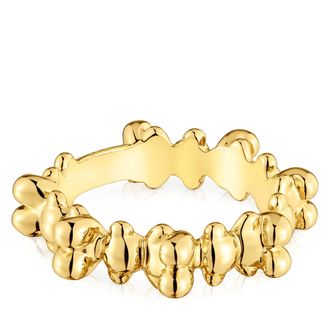 Tous Ring TOUS Bold Bear 1004342512 Goldfarben