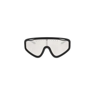 Emporio Armani Perforated Shield Sonnenbrille - - Accessories - Herren - Schwarzk - 41 MM