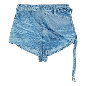 Diesel Damen, Shorts, Blau, W28Gr&ouml;&szlig;e