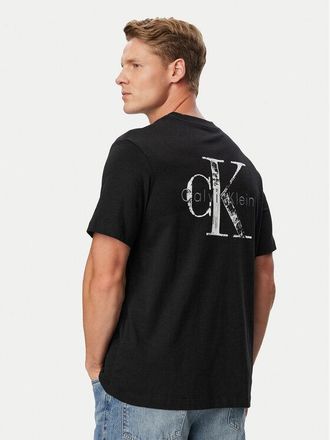 Calvin Klein Jeans T-Shirt LV04RH846G Schwarz Regular Fit