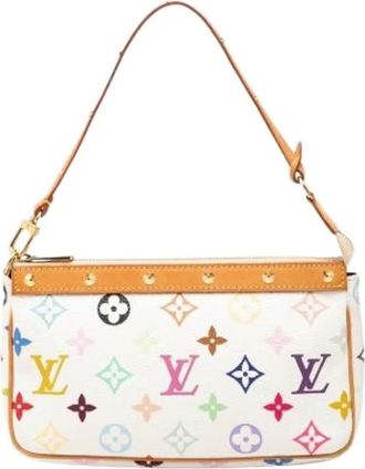 Louis Vuitton Pochette Accessoires Pre-owned - Femme - Pre-owned - Blanc - Taille: ONE Size