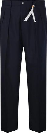 Santaniello Pantalon Miro - Homme - Pantalons - Bleu - Taille: XL