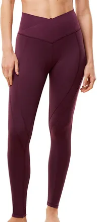 Triumph Damen Cardio Rtw High-Rise Leggings Pants, Deep Burgundy, XS EU