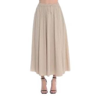 Herno Beiger Rock mit Kordelzug und Taschen - - Skirts - Damen - Beige - S