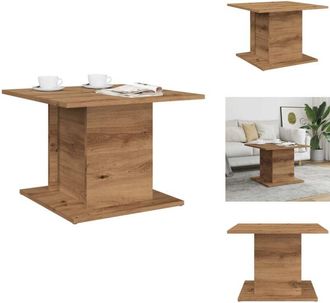 vidaXL Vidaxl - Couchtisch Artisan-Eiche 55,5x55,5x40 cm Holzwerkstoff - Couchtisch - Couchtische - Beistelltisch - Sofatisch