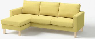 IKEA SALTSJ&Ouml;BADEN 3er-Sofa mit R&eacute;camiere