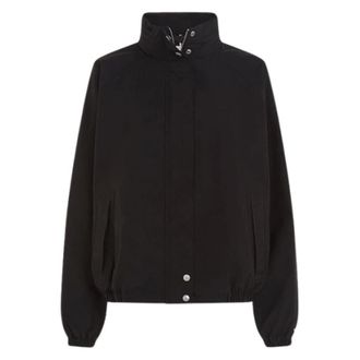Tommy Hilfiger Oversized- wasserabweisende Regatta Jacke - - Jackets - Damen - Schwarzk - S