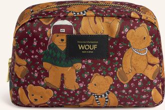 Wouf Wouf Kosmetiktasche Cozy rot