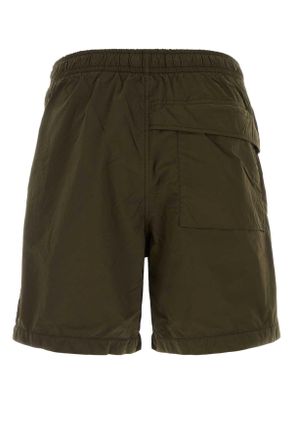 Stone Island Militarygreen Short Exterior: Nylon Lining
