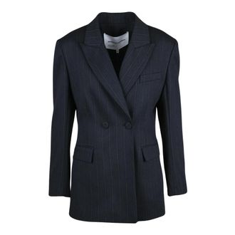 Margaux Lonnberg Langer Blazer - - Jackets - Damen - Blau - S