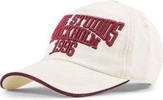 Acne Studios Casquette &agrave; logo brod&eacute; en coton