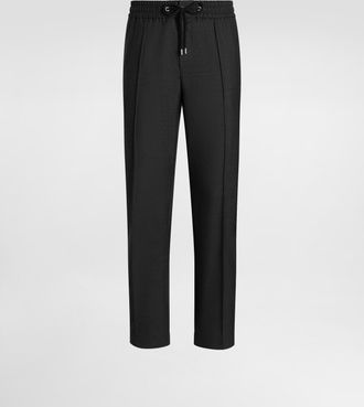 Dolce & Gabbana Wool Canvas Trousers - Mann Collection Beige 46