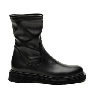 Guglielmo Rotta Schwarze Stiefel Kanas Stil - - Shoes - Damen - Schwarzk - 36 EU