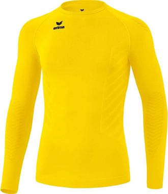 Erima Unisex Kinder Athletic Longsleeve 2.0 Funktionsunterw&auml;sche (2252108), gelb, 3XS