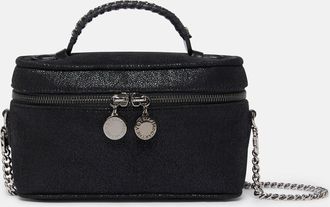 Stella McCartney Falabella Vanity Case, Woman, Pitch black