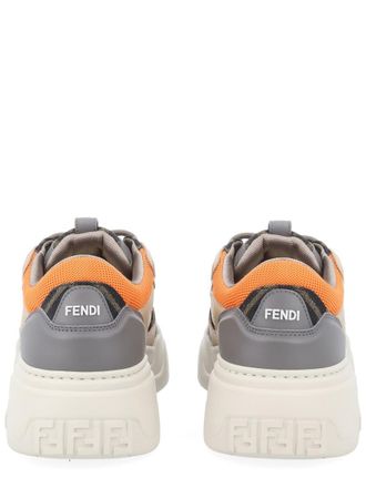 Fendi Force Sneakers - Beige