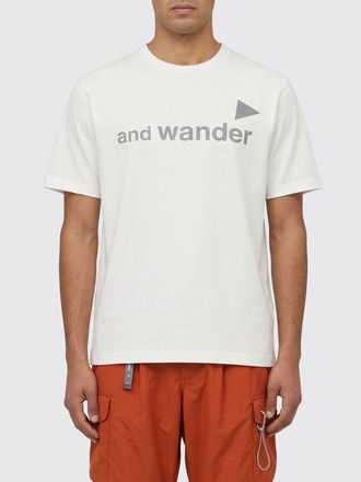 And Wander T-Shirt AND WANDER Homme couleur Blanc