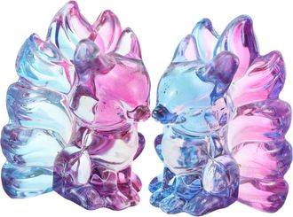 Cabilock Handgeschnitzte Statue Einzigartige Ornamente Figurine f&uuml;r B&uuml;ro Dekorative Skulptur Paare