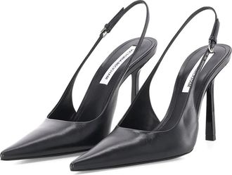 Victoria Beckham Low-Top Sneaker - Pumps aus Leder - Gr. 37 (EU) - in Schwarz - f&uuml;r Damen