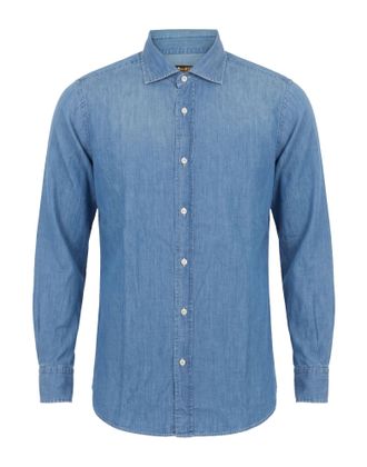 Moorer TOPS - Jeanshemden auf YOOX.COM