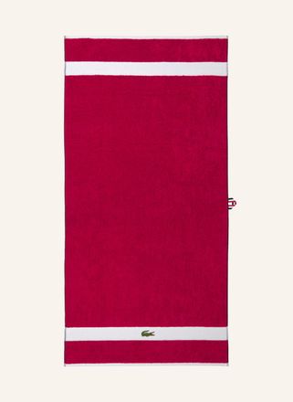 Lacoste Duschtuch Lcasual rot