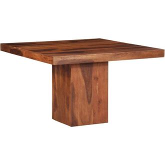 vidaXL Esstisch 120x120x77 cm Massivholz Akazie vidaXL
