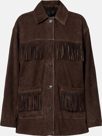 Nili Lotan Jacke Foudre aus Veloursleder