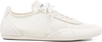 Jimmy Choo London Sunny lace-up sneakers - Nude