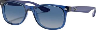 Ray-Ban unisex, Accessoires, Bleu, Taille: 48 MM New Wayfarer Lunettes de soleil