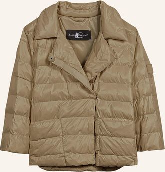 Luisa Cerano Luisa Cerano Steppjacke Mit 3/4-Arm gruen