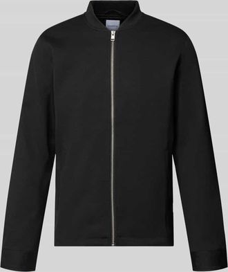 Lindbergh Regular Fit Sweatjacke mit Stehkragen