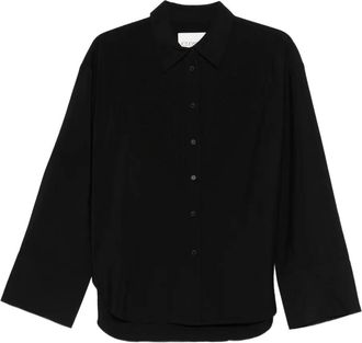 Closed Hemd mit Stickerei - Schwarz